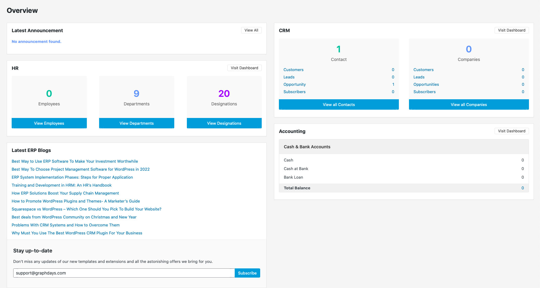 Basic Platform - RESOURCE MANAGEMENT